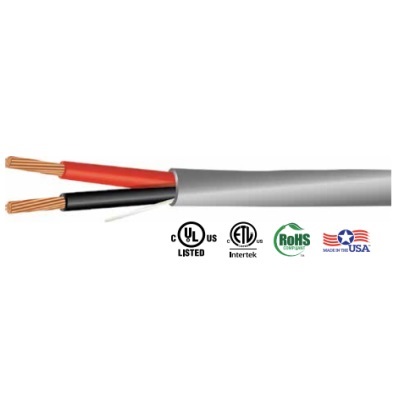 16/2 Unshielded Security Alarm Riser Cable - 1000', Grey - 11602R-GRAY ...